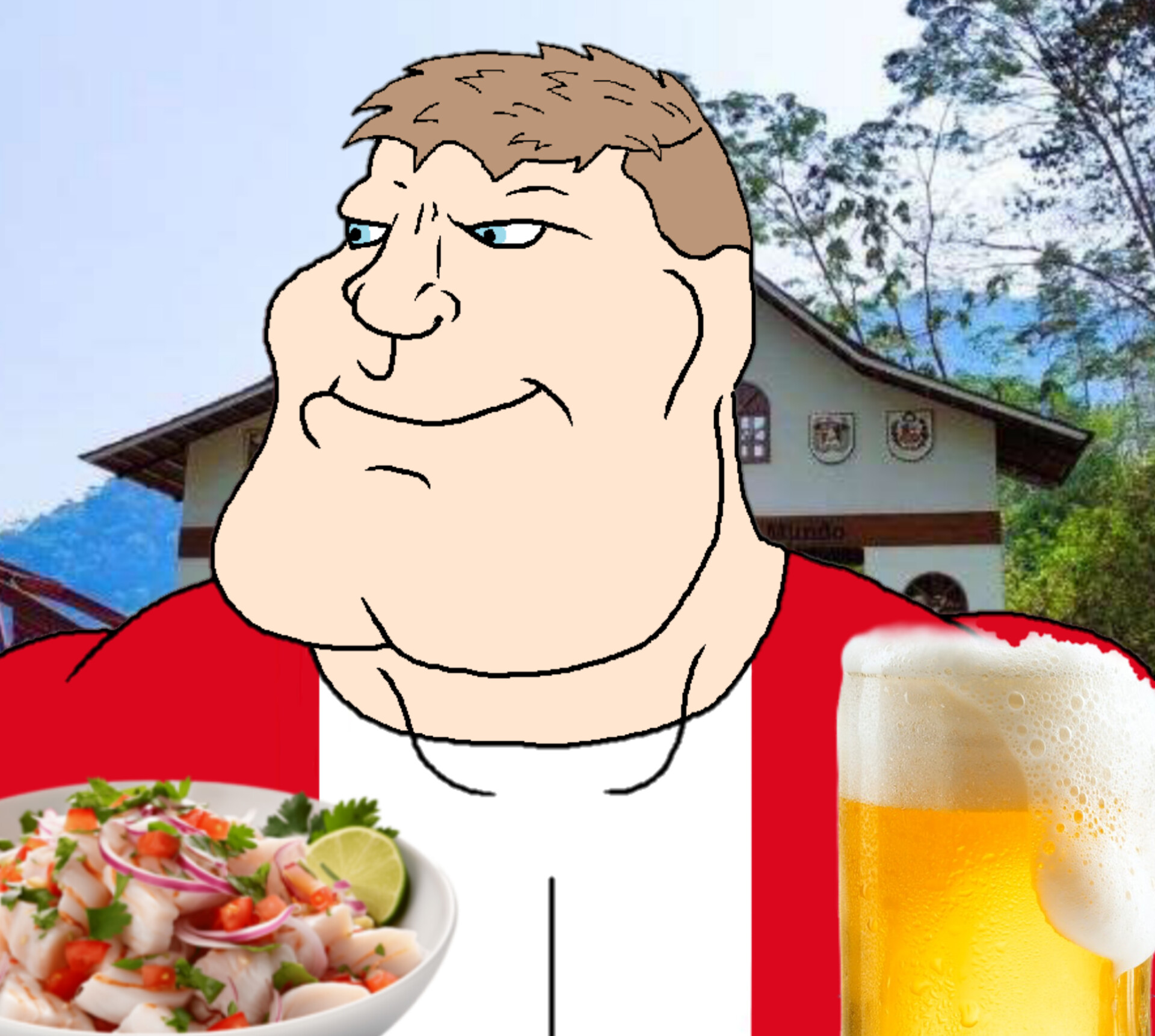 SoyBooru - Post 119564: beer blue_eyes brown_hair ceviche germanic muscular_male oxapampa peru ...